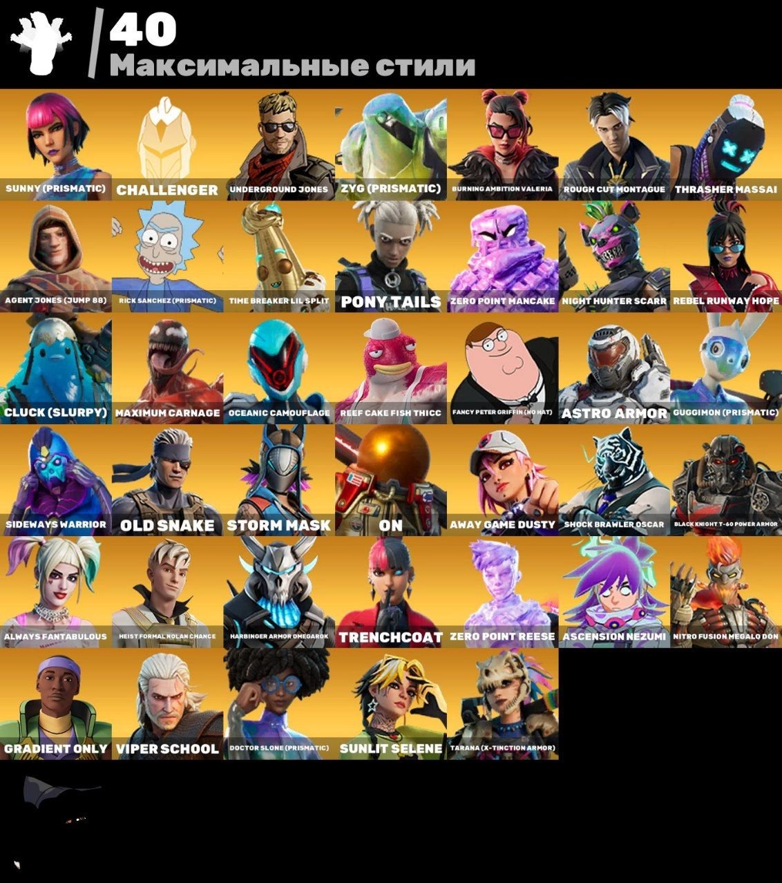 Buy Fortnite account: 🎨 177 skins | 🌟 Fortnite account - Goranked