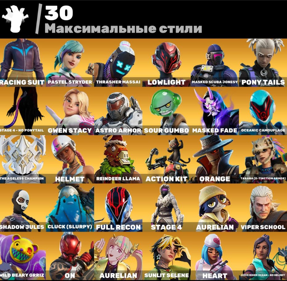 Buy Fortnite account: 🎨 153 skins | 🌟 Fortnite account - Goranked